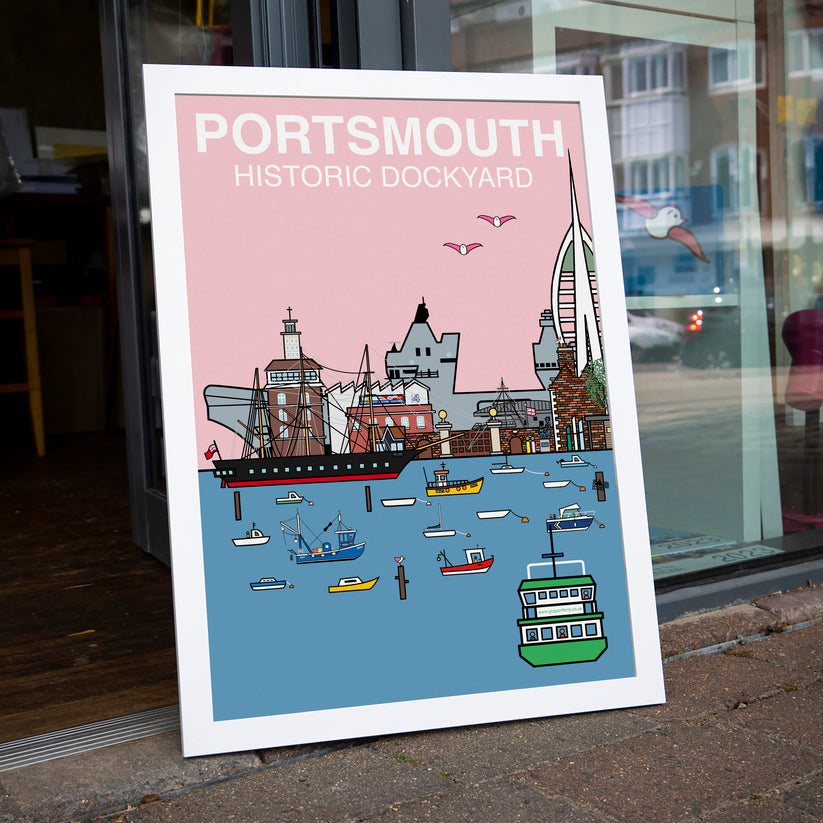 Making Memories - Historic Dockyard, Portsmouth Poster – icanseethesea ...