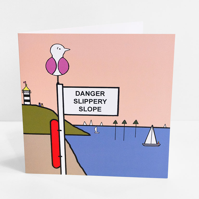 Slippery Slope Card – icanseethesea | Portsmouth
